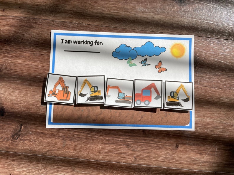 Tractor Token Board/token Economy/reward Chart/special Education ...