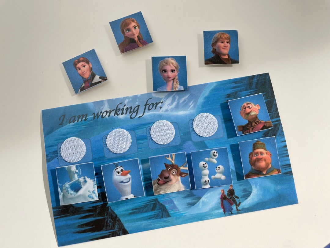 Frozen Token Board/reward Chart - Digital Product - Etsy