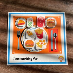 Happy Meal Token Board/token Economy/reward Chart/special Education ...