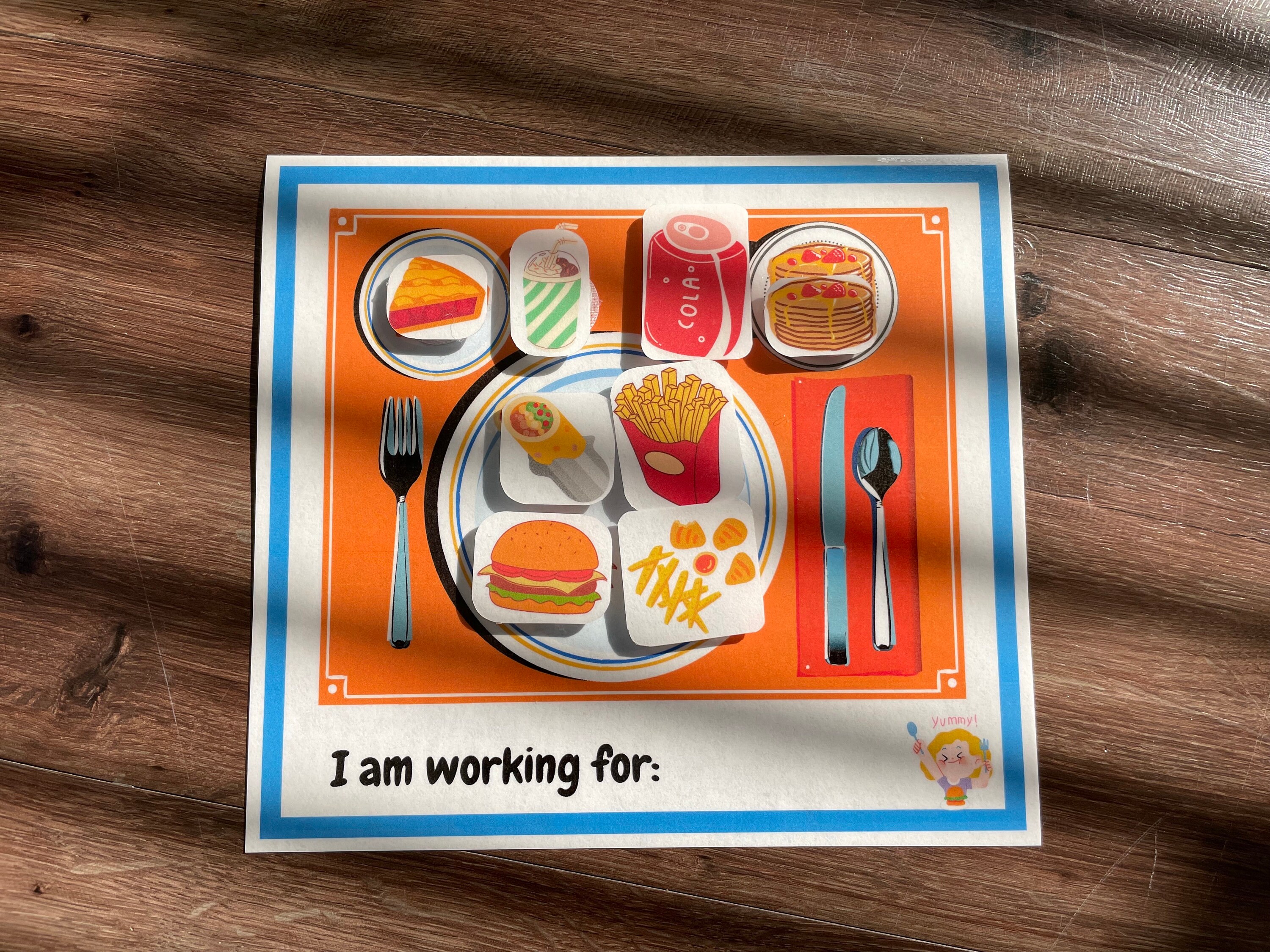 Happy Meal Token Board/token Economy/reward Chart/special Education ...