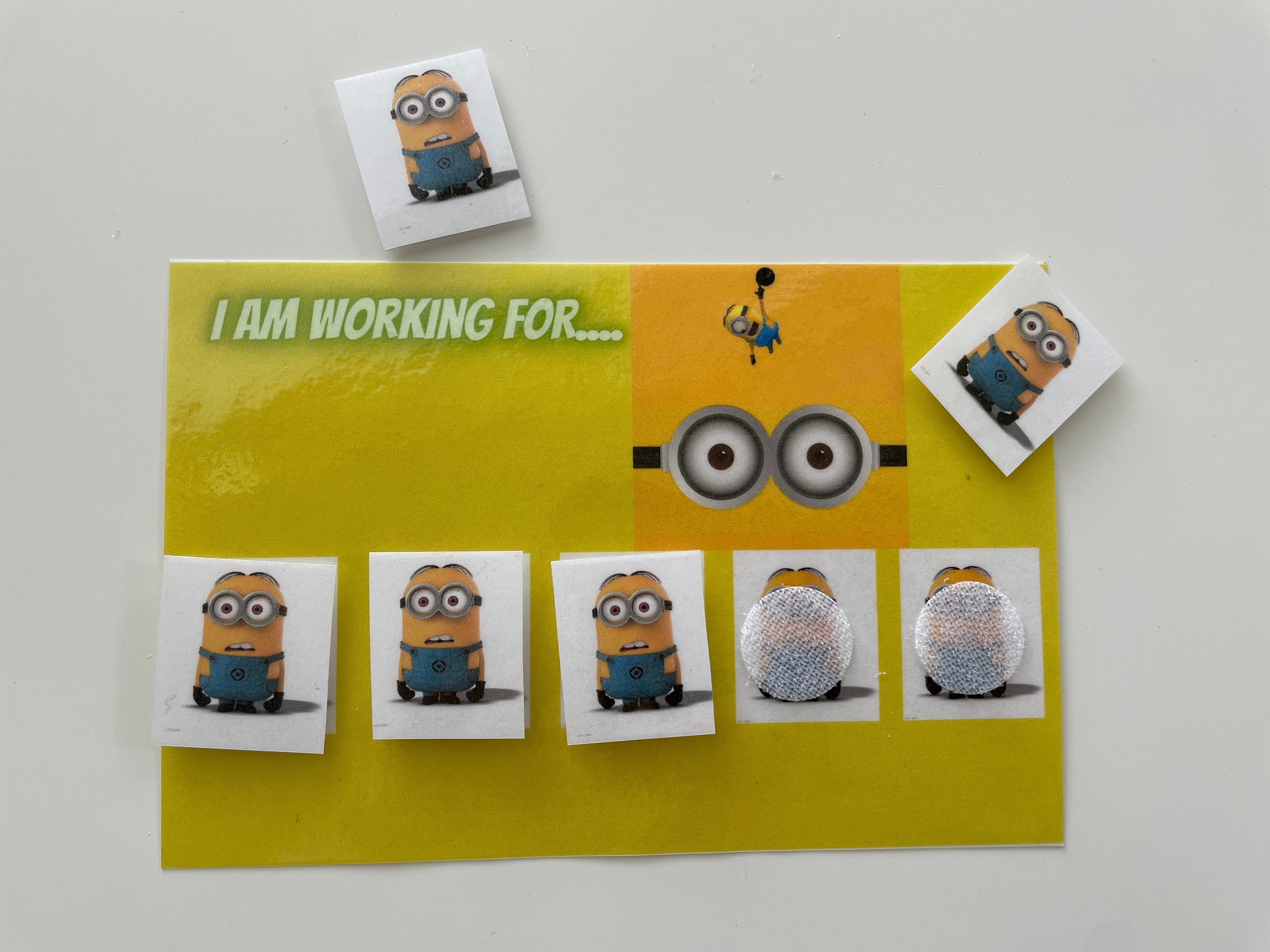 Minions Token Board/reward Chart - Digital Product - Etsy