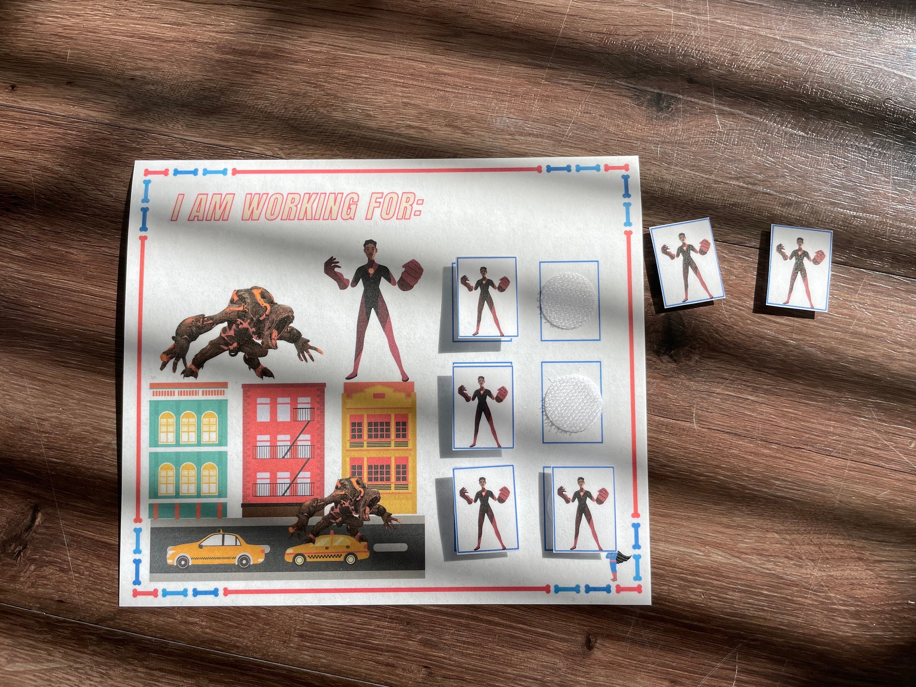 Superhero Theme Token Board/token Economy/reward Chart/special ...