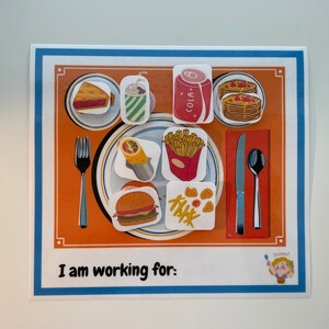 Happy Meal Token Board/token Economy/reward Chart/special Education ...