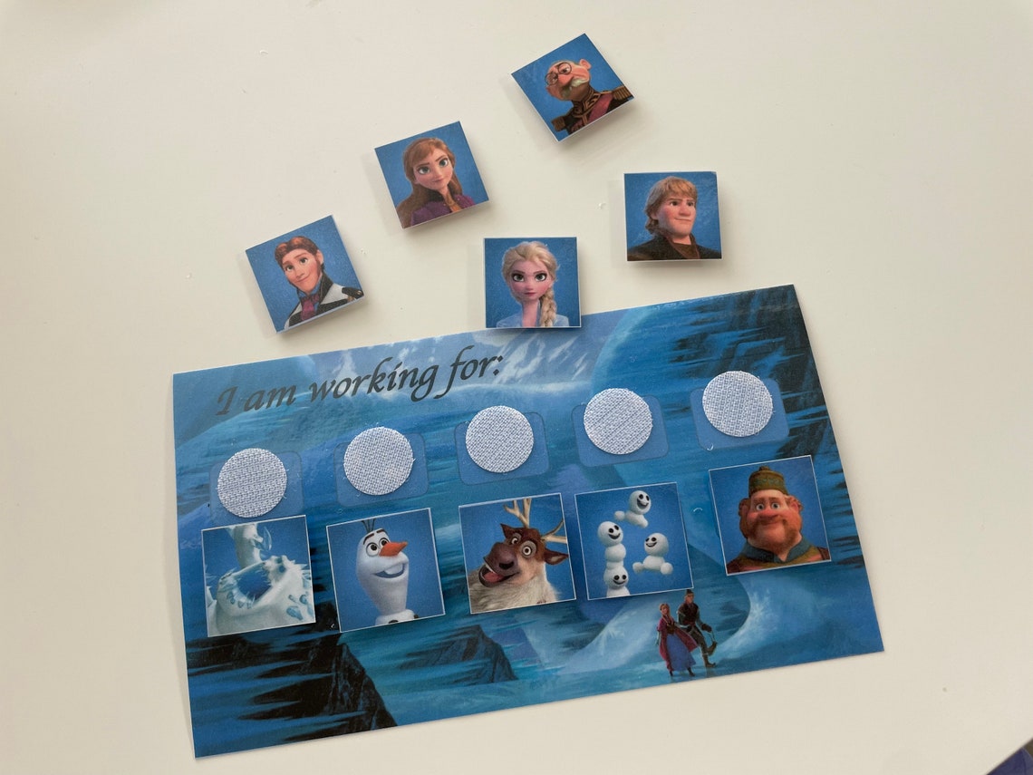 Frozen Token Board/reward Chart - Digital Product - Etsy