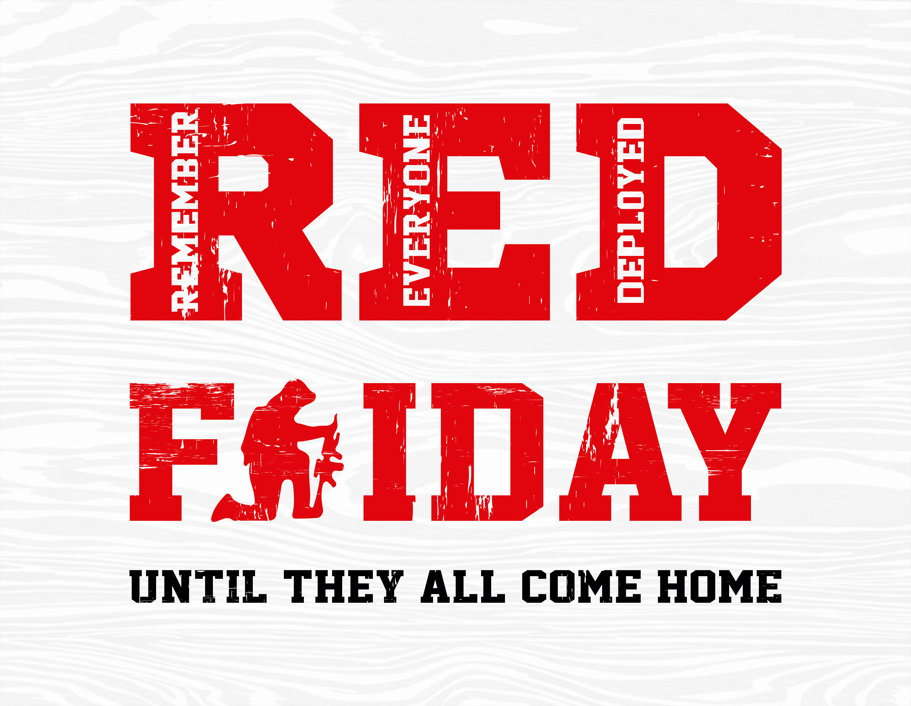 RED Friday Svg, Remember Everyone Deployed Svg, Military Veteran Svg ...