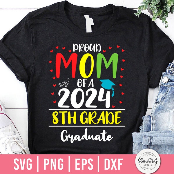 Proud Mom Svg - Etsy