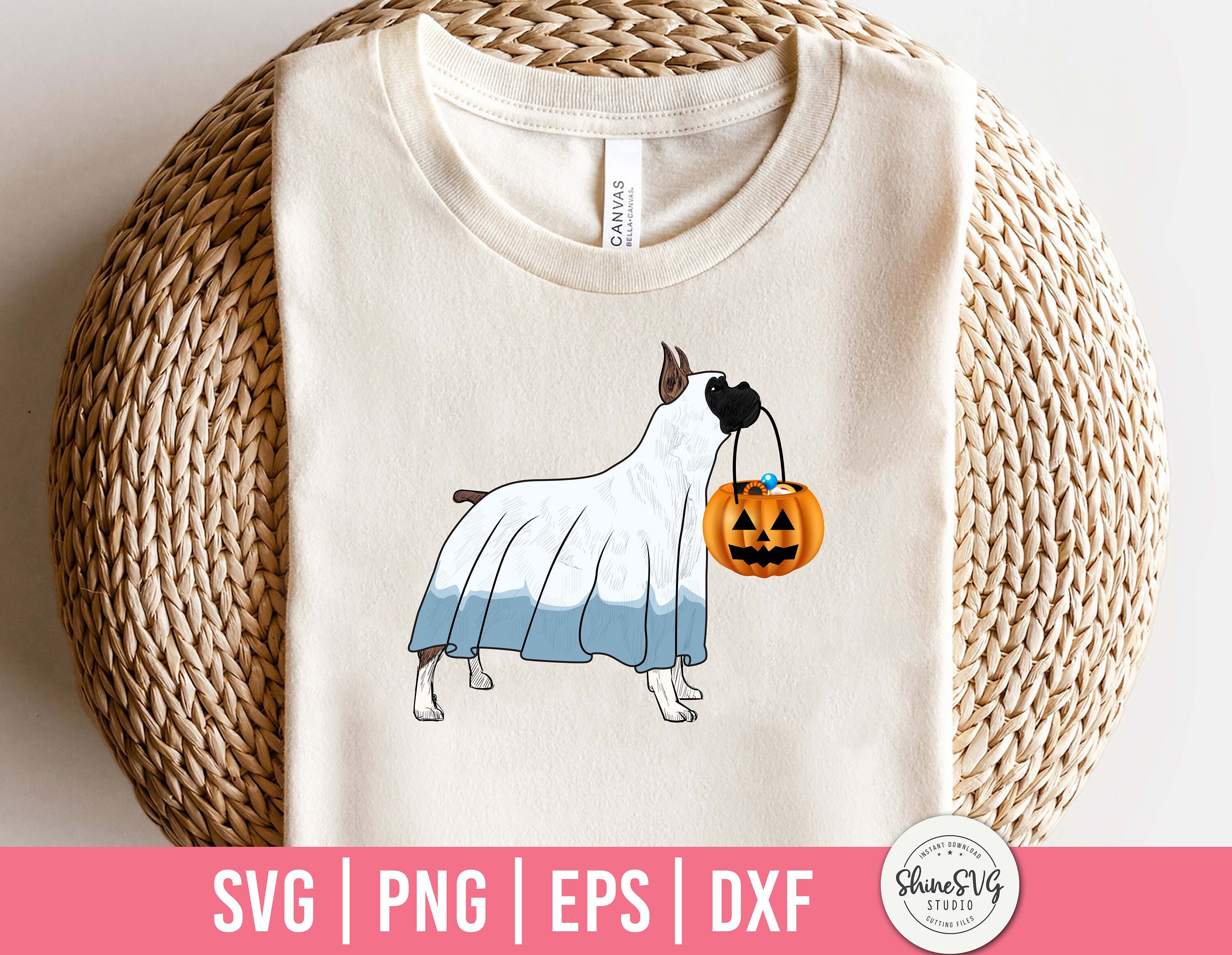 Ghost Boxer Retro Spooky Season Png Ghost Boxer Halloween - Etsy