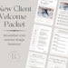 Client Welcome Packet for Interior Designers Template New Client Packet ...