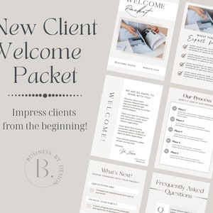 New Client Welcome Packet for Creatives & Entrepreneurs New Client ...