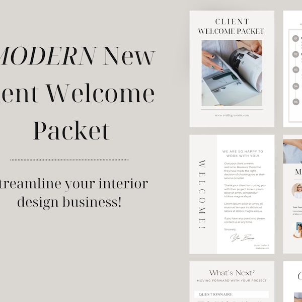 Welcome Packet - Etsy