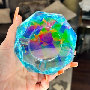 Holographic Silicone Inserts for Resin Projects/sunburst/gem Pattern ...