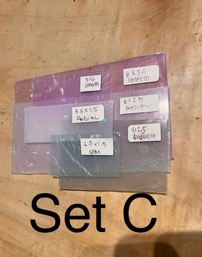 Variety Pack Silicone Mold Inserts/overlays/resin Crafts/special ...