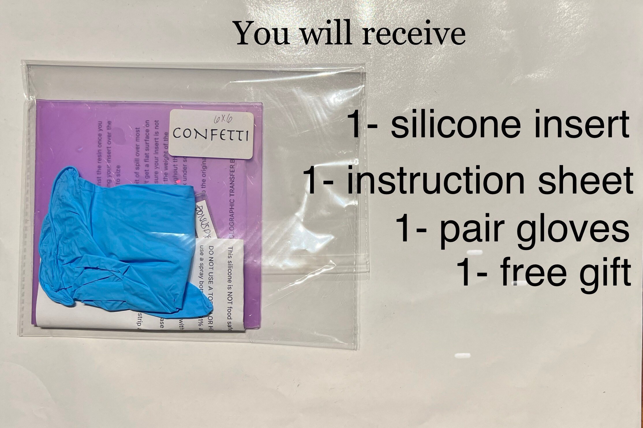 Holographic Silicone Mold Inserts/overlays/resin Crafts/special Effects ...