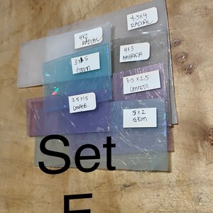 Variety Pack Silicone Mold Inserts/overlays/resin Crafts/special ...