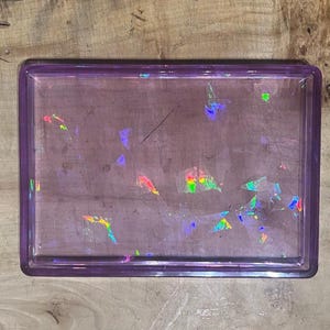 8"x12" Holographic Silicone Mold Inserts/overlays/resin Crafts/special ...