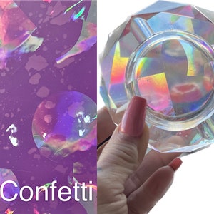 Holographic Silicone Mold Inserts/overlays/resin Crafts/special Effects ...