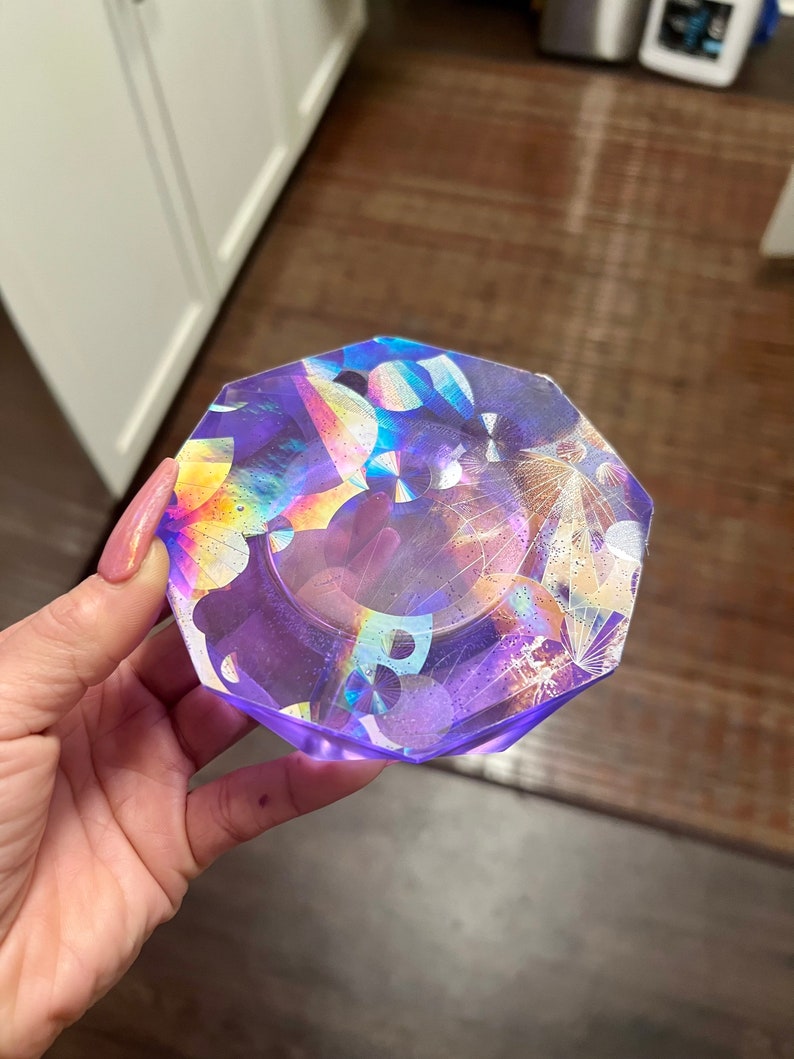 Holographic Silicone Mold Inserts/overlays/resin Crafts/special Effects ...