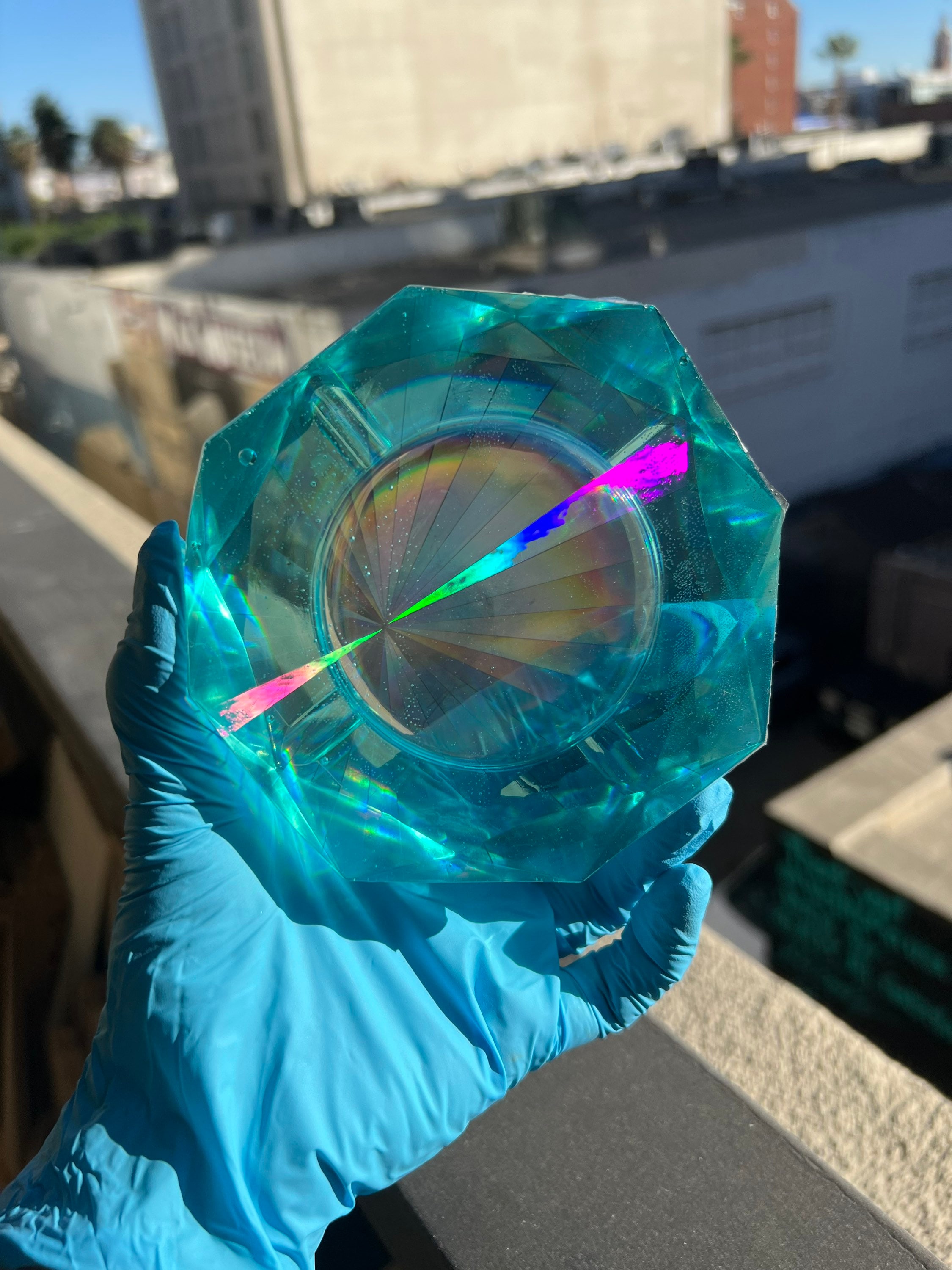 Holographic Silicone Inserts for Resin Projects/sunburst/gem Pattern ...