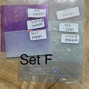 Variety Pack Silicone Mold Inserts/overlays/resin - Etsy