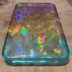 8"x12" Holographic Silicone Mold Inserts/overlays/resin Crafts/special ...