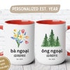 Vietnamese Ong Ba Ngoai Ba Noi Mug, Custom Grandma Grandpa Cup Vietnam ...