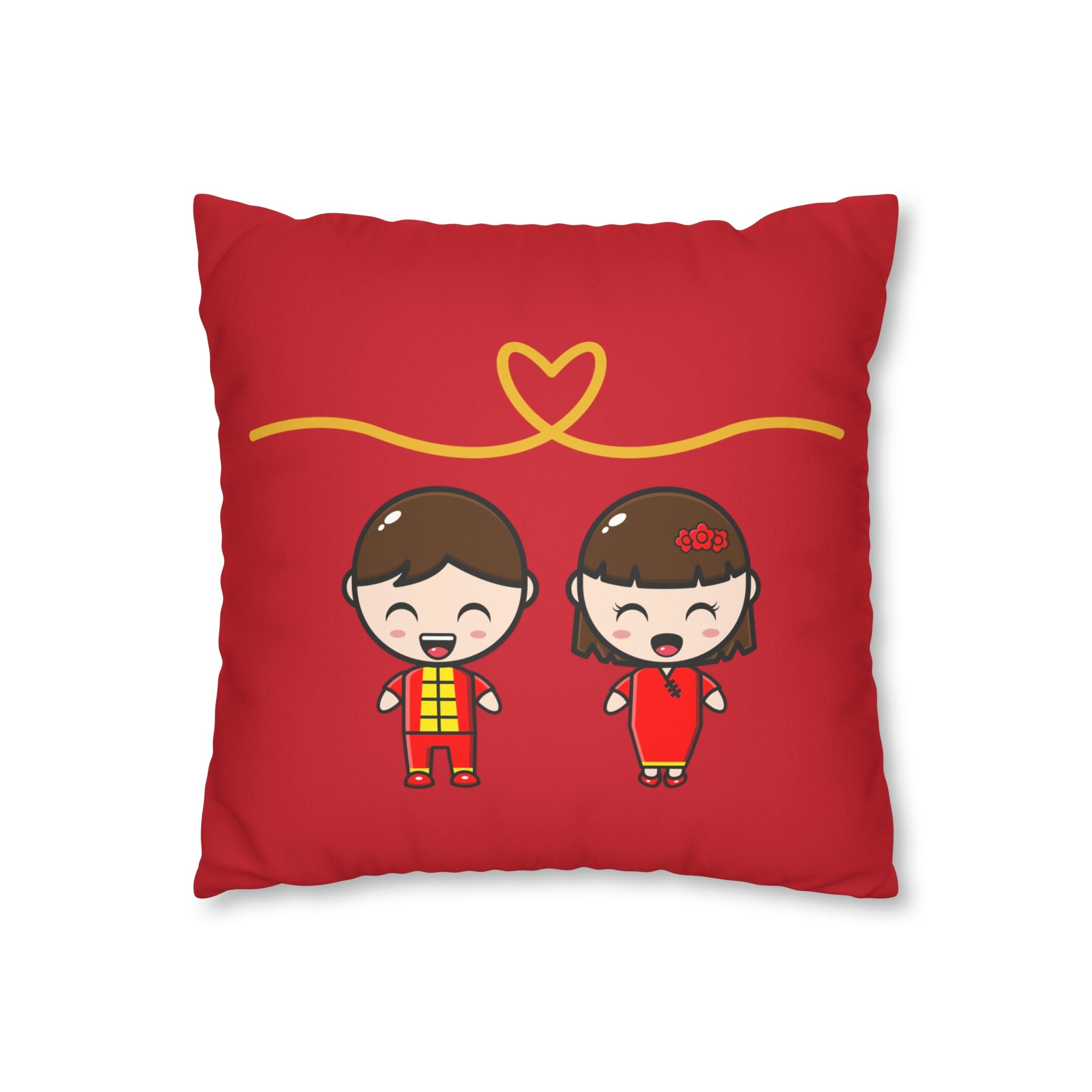 Chinese Tea Ceremony Kneeling Pad Cushion Double Happiness - Etsy