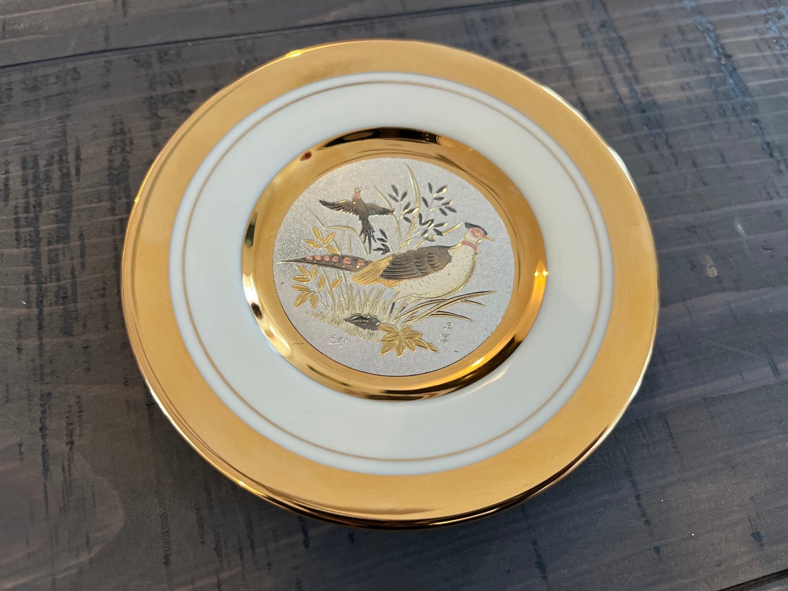 Chokin Art Limited Edition Plate - Etsy