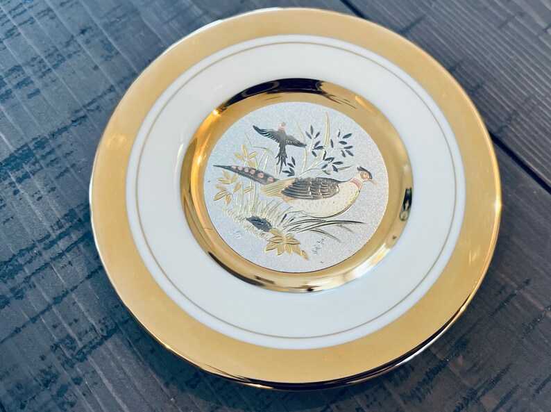 Chokin Art, Limited Edition Plate - Etsy