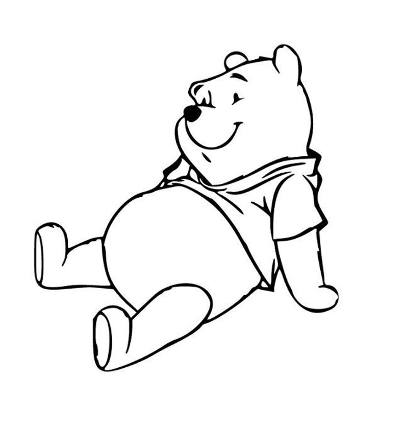 Winnie the Pooh SVG Download - Etsy