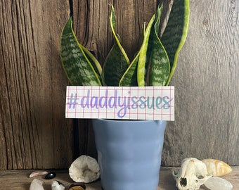 Daddy Issues Stickers - Etsy