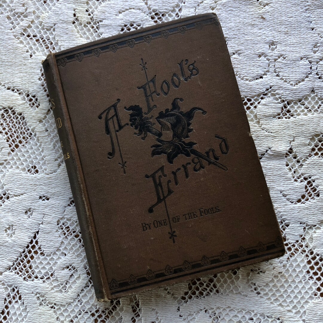 A Fool’s Errand by One of the Fools, Albion Winegar Tourge - Etsy