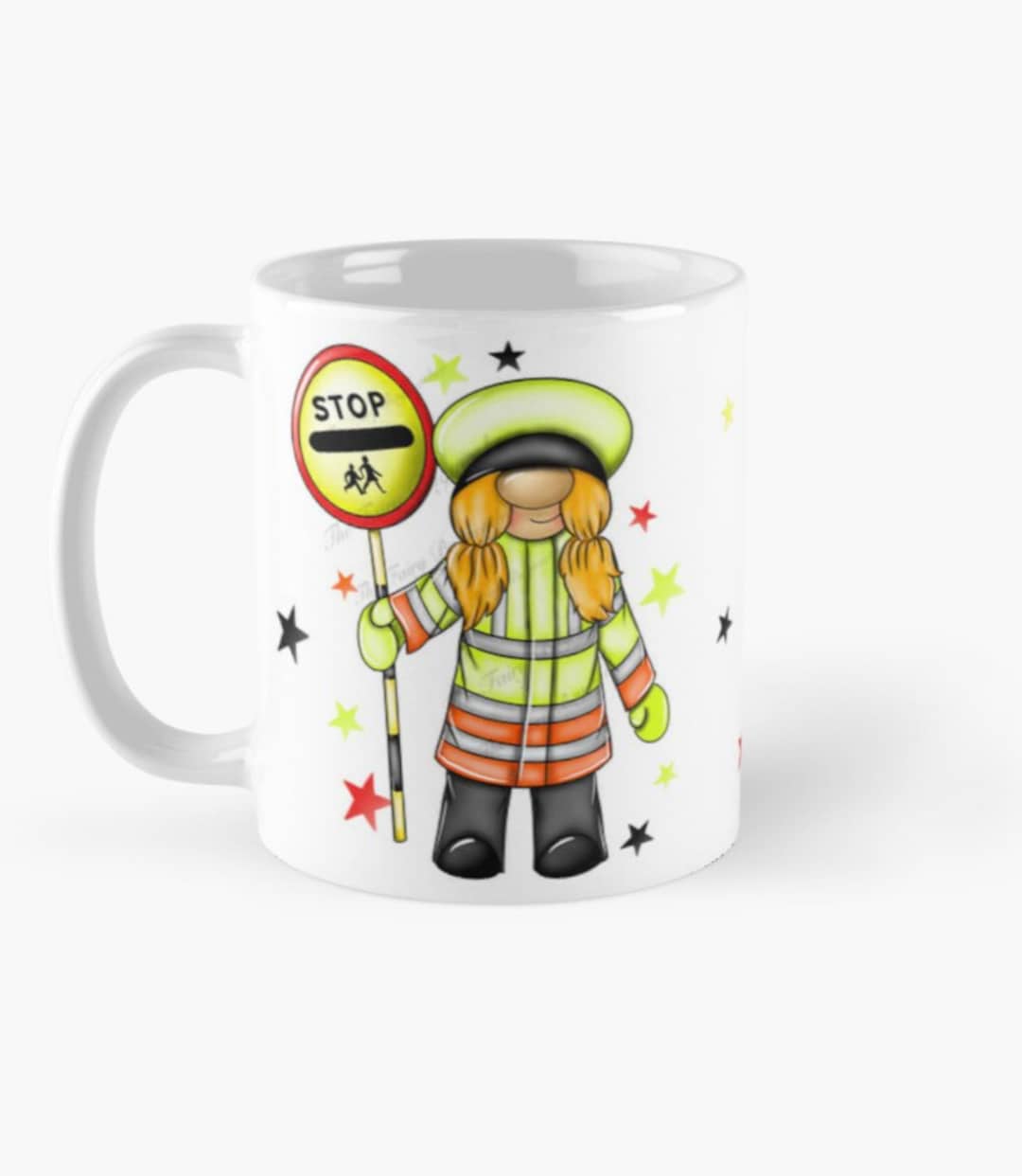 Lollipop Lady Gnome Gonk Mug Wrap Clip Art Png File Design for ...