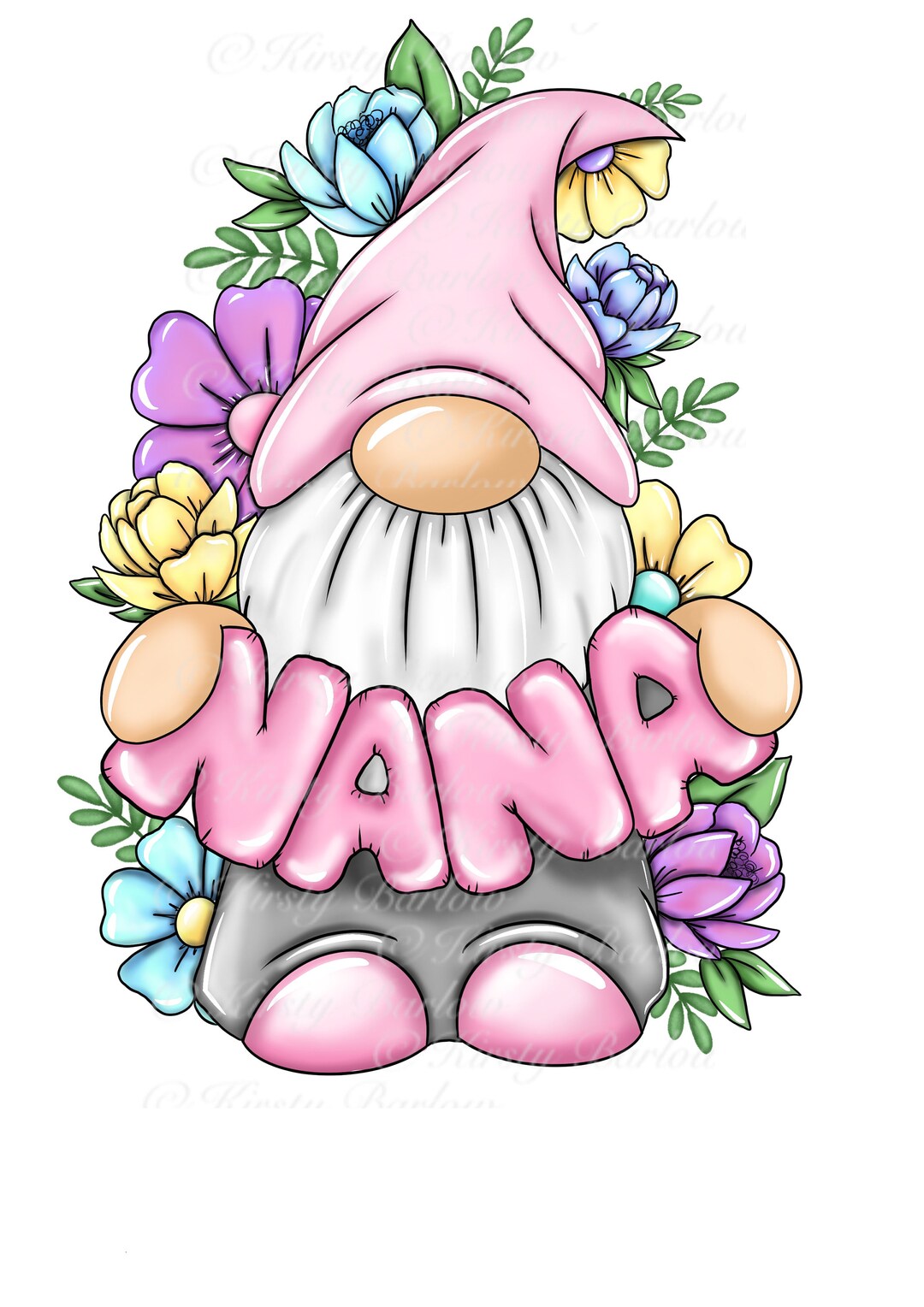 Nana Mother’s Day Gonk Gnome Png Clip Art Design for Sublimation - Etsy