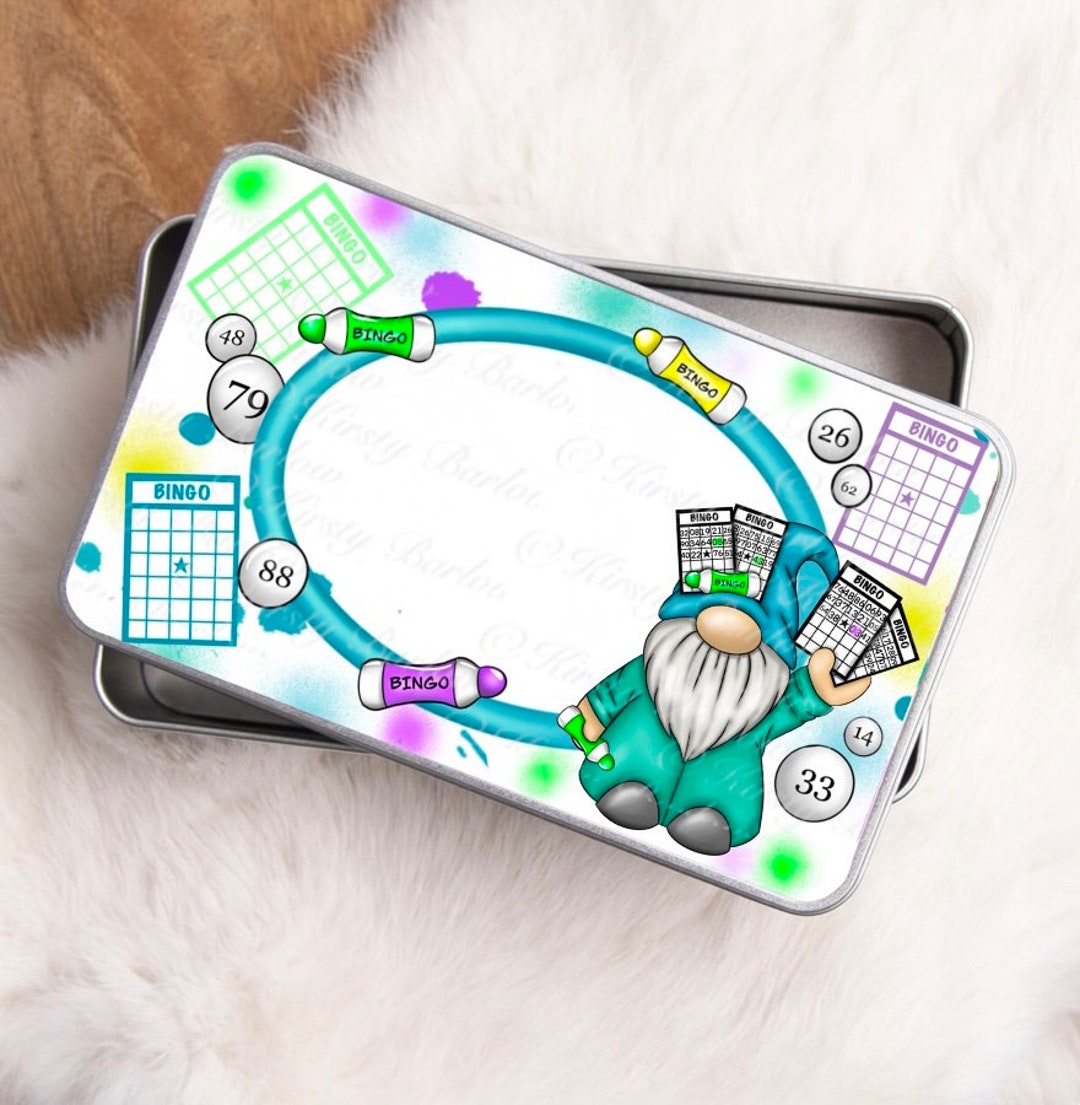 Bingo Gonk Gnome Tin Design Sublimation Png Clip Art Illustration ...