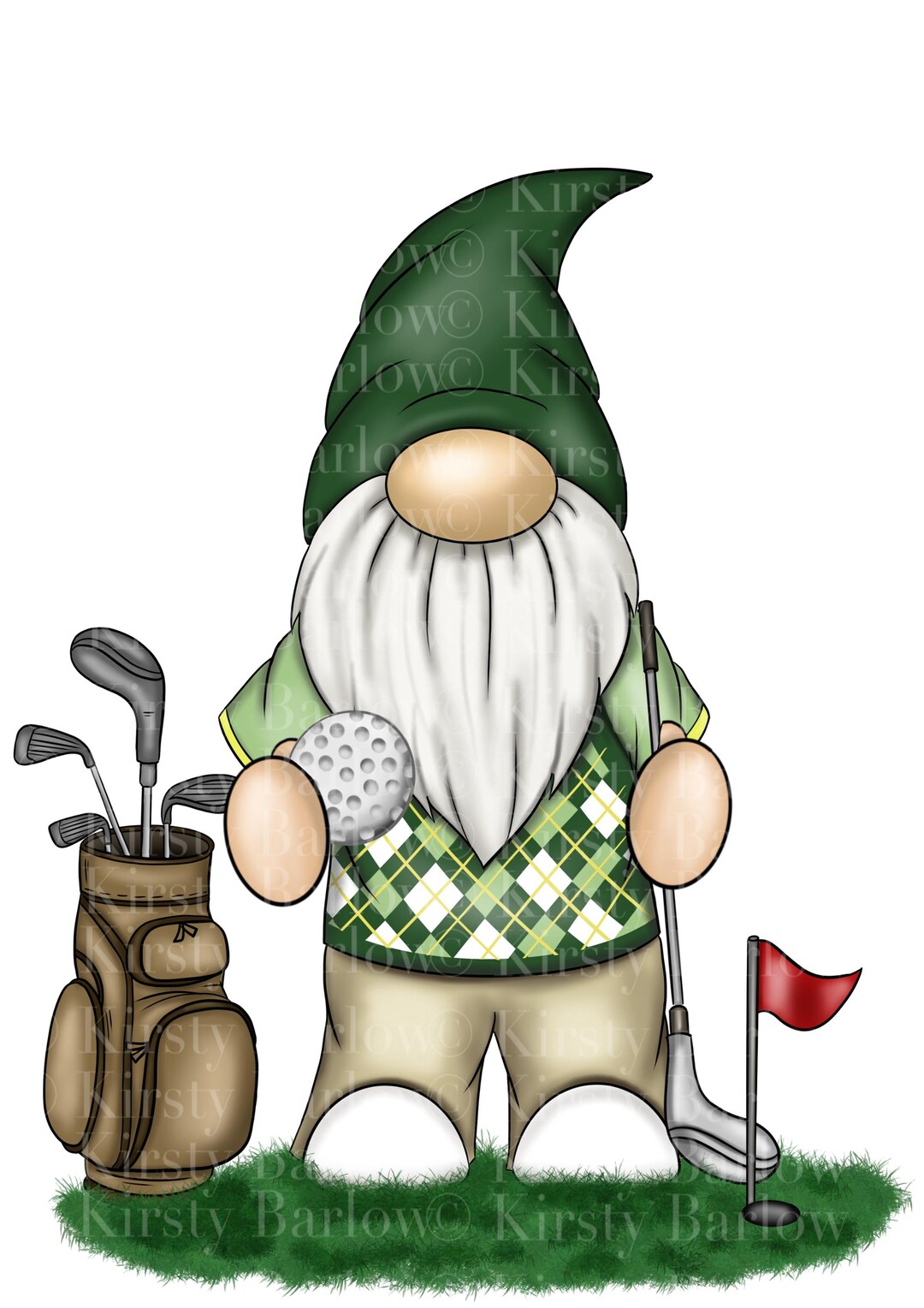 Golf gonk nain - cliparts png le 7e jour de l'Avent mChristmas ...