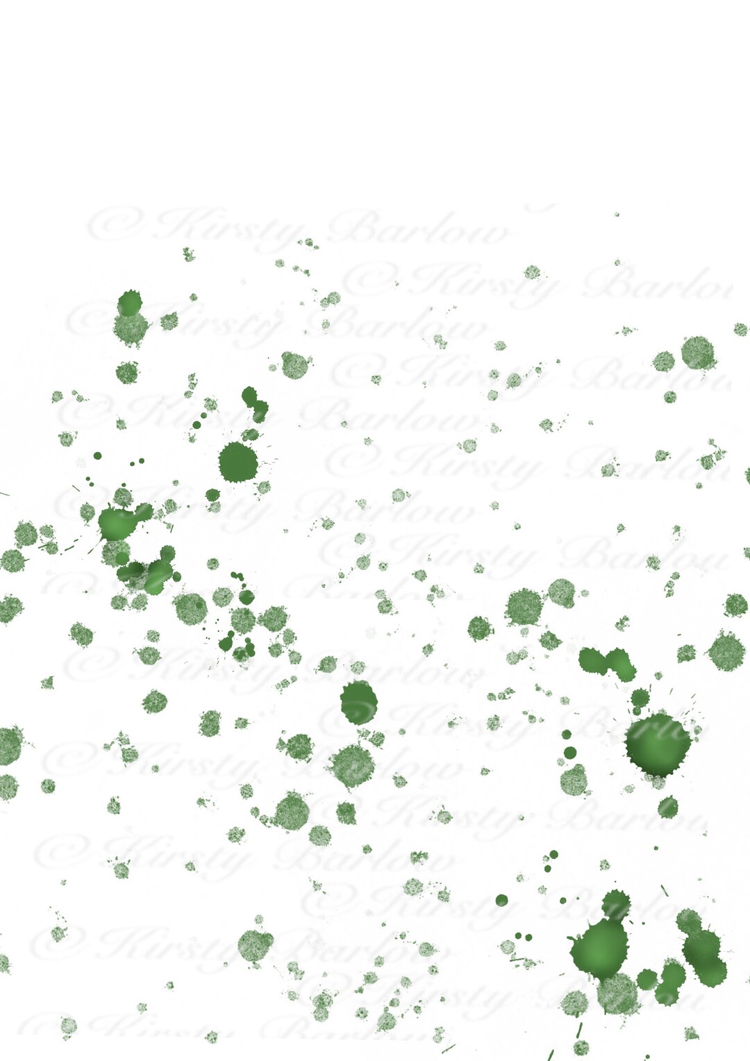 Green Ink Paint Splatter Splash Background Png Clip Art Sublimation ...