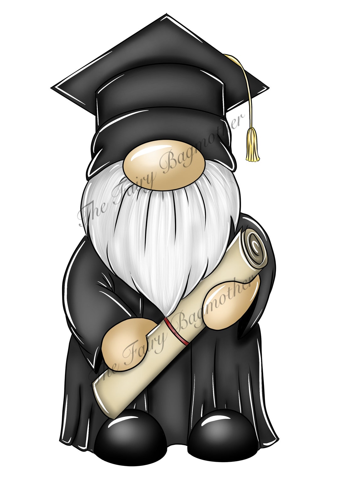 Graduation Graduate Gnome Gonk Png Clip Art File for Sublimation - Etsy