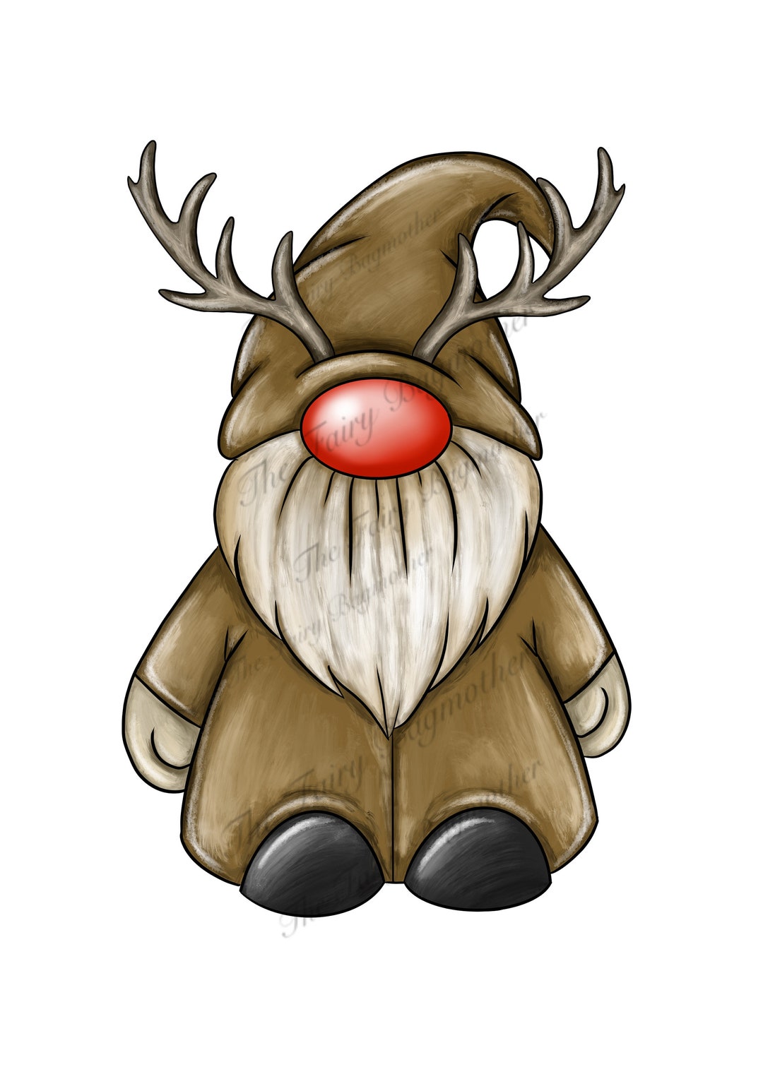 2 Reindeer Gnome Gonk Png Clip Art Files for Sublimation - Etsy UK