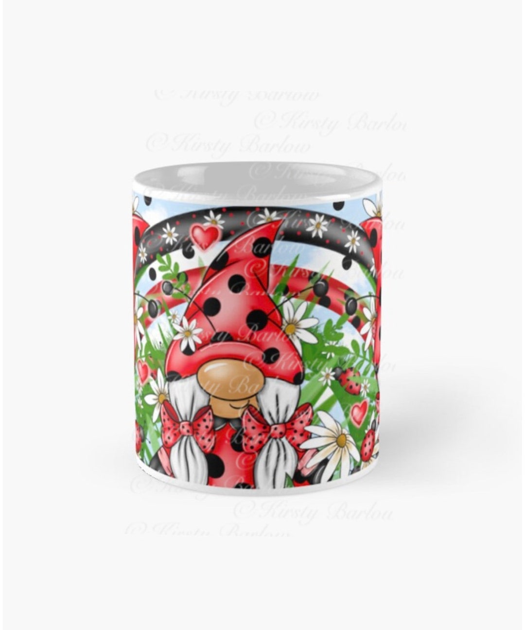 Ladybug Gonk Gnome Mug Wrap Png Clip Art Sublimation Design - Etsy UK