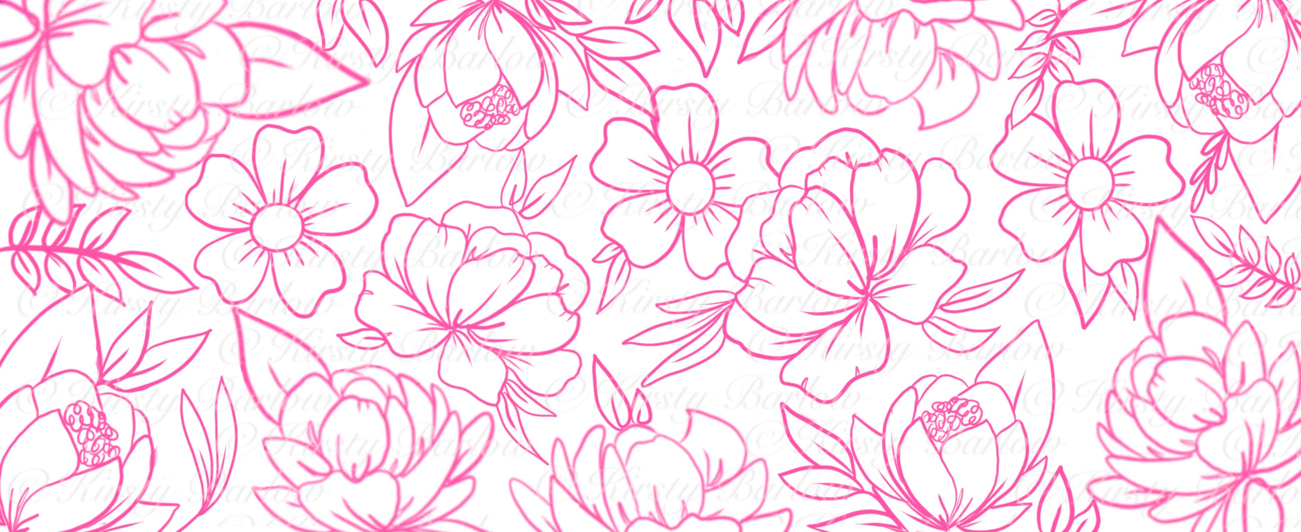 Pink Floral Mug Background Png Clip Art Sublimation Design - Etsy UK