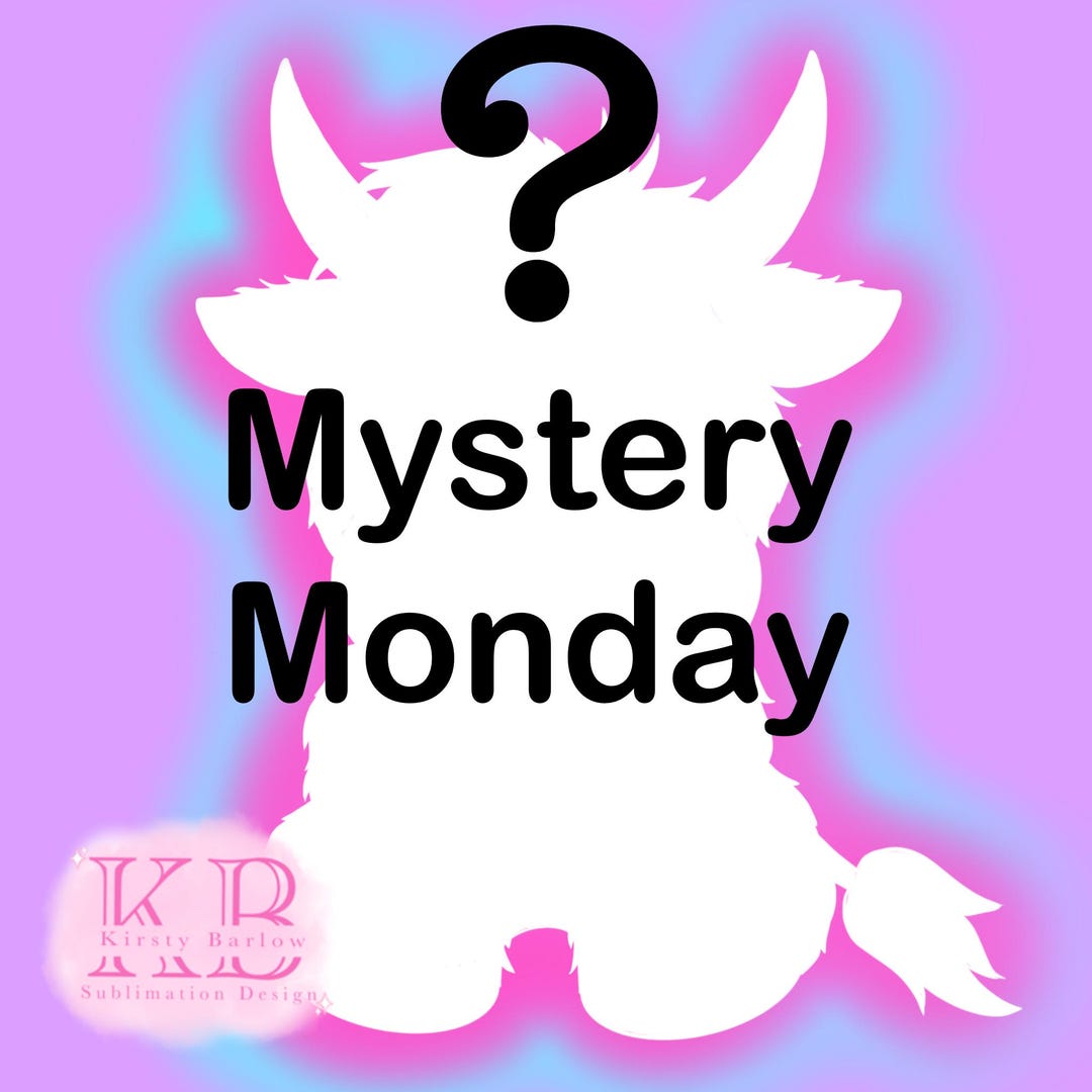 Mystery Monday Png Design Clipart Sublimation - Etsy UK