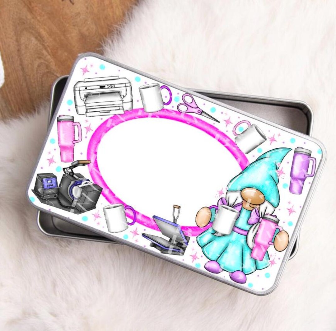 Crafter Gnome Gonk Small Business Sublimation Tin Design Clipart Png ...