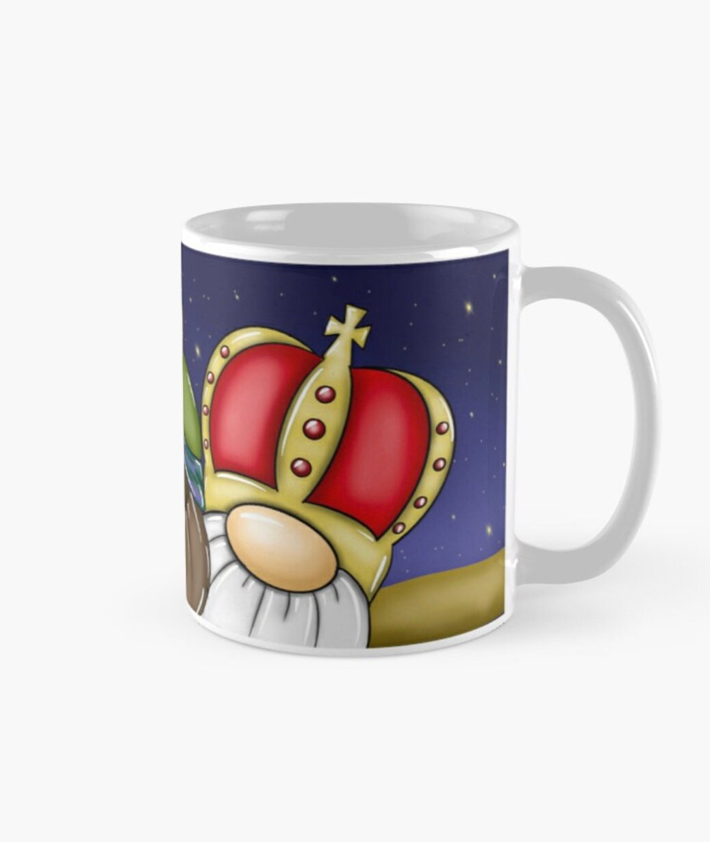 We Three Kings Christmas Nativity Gonk Gnome Mug Wrap Png Clip - Etsy UK