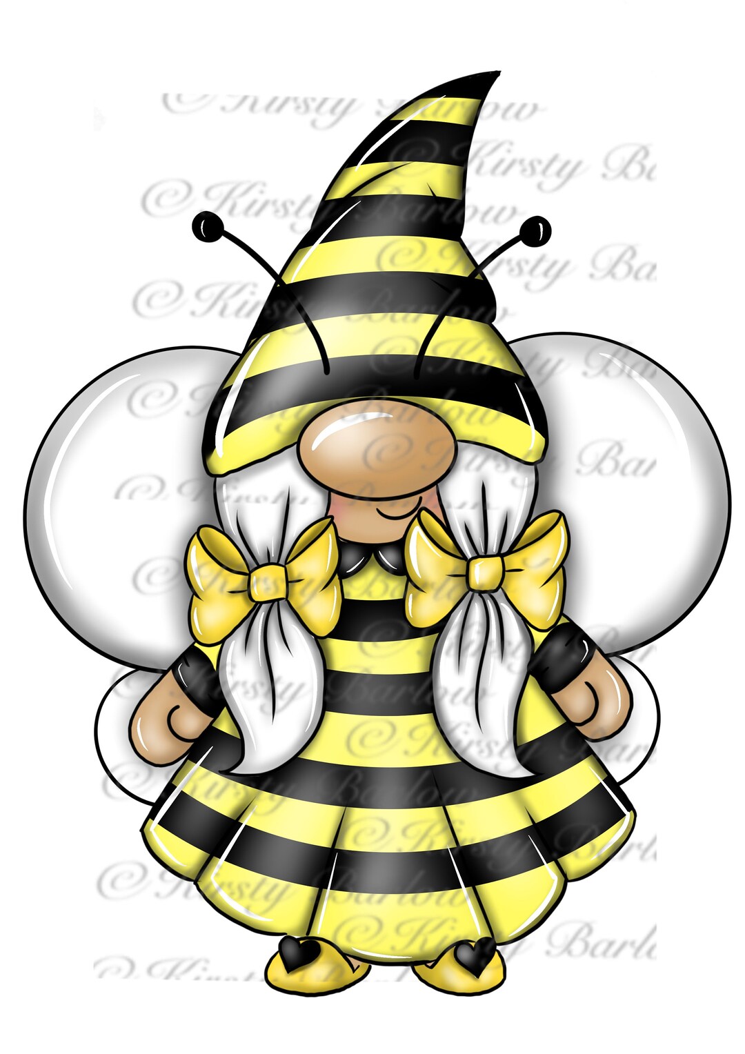 Bee Gonk Gnome Clipart Sublimation Design With Commercial License Png ...