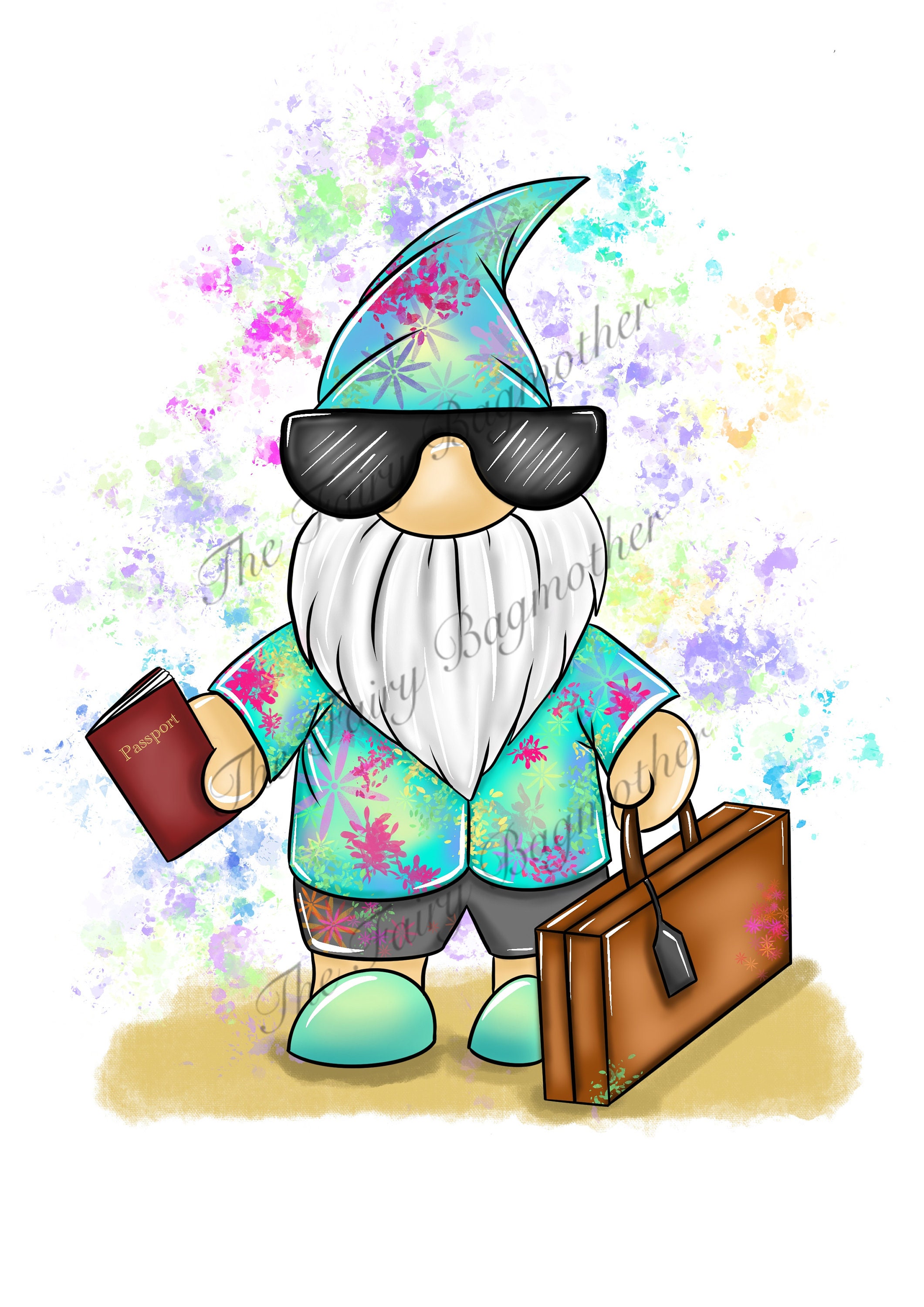 Holiday Gnome Gonk Png Clip Art File Digital Download for Sublimation ...