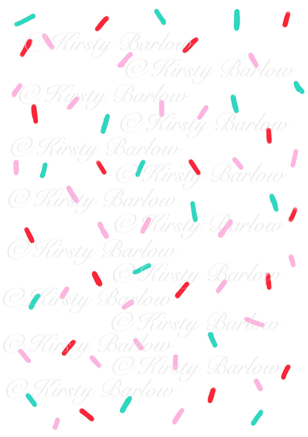 Christmas Candy Sprinkles Background Png Clip Art File for Sublimation ...