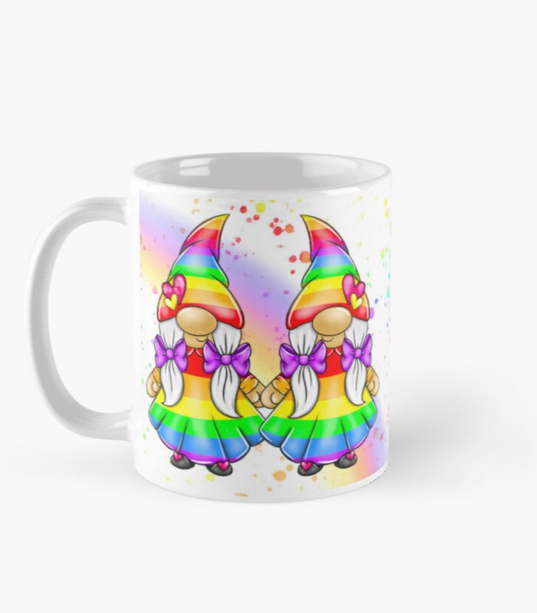 LGBTQ Pride Gonk Gonkette Gnome Png Clip Art Mug Wrap for Sublimation ...