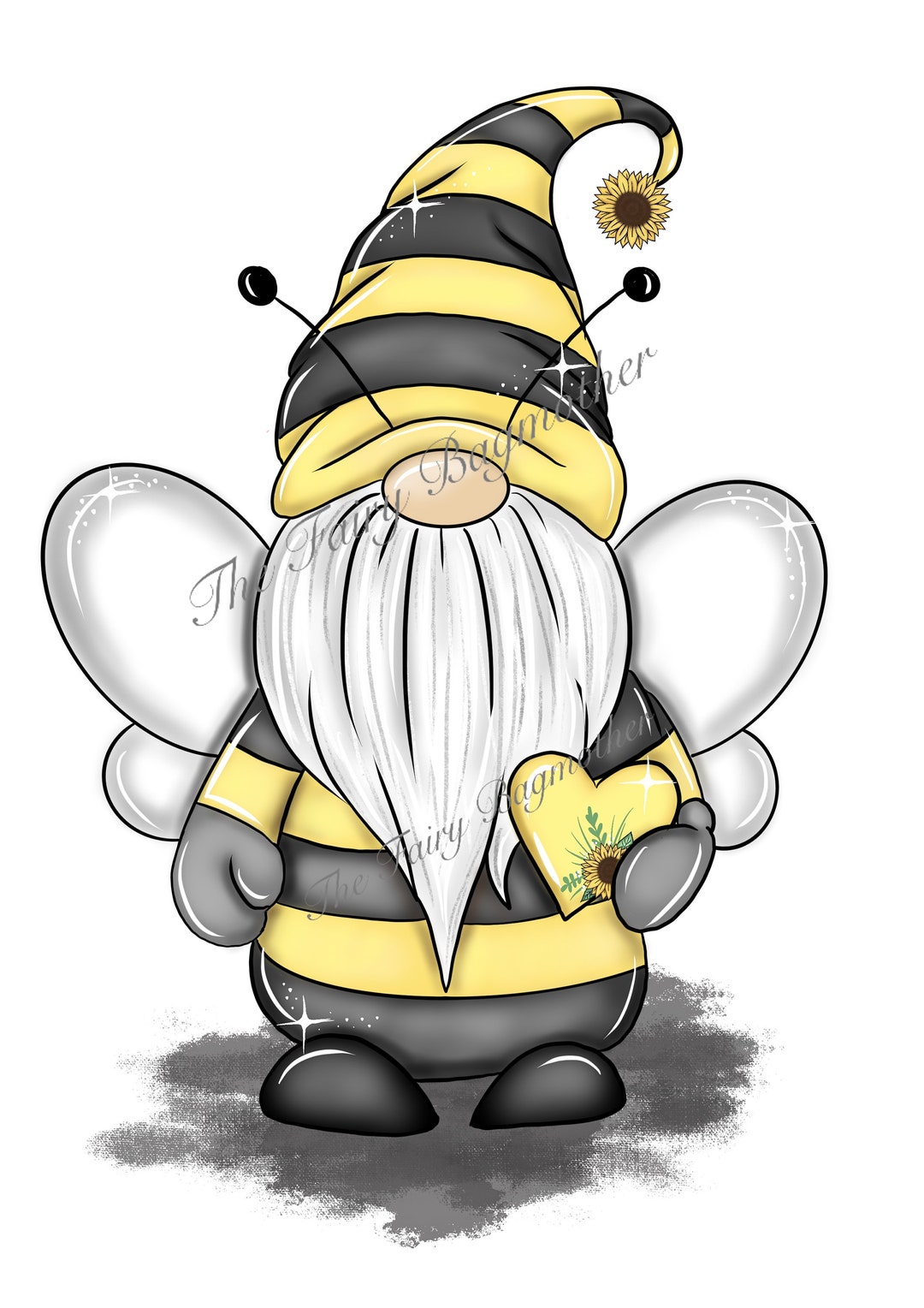 Bee Gnome Gonk Png Art File for Sublimation - Etsy UK