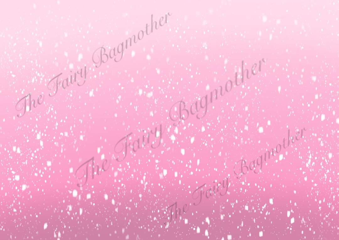 Pink Snowy Sky Background Png Clip Art File for Sublimation - Etsy