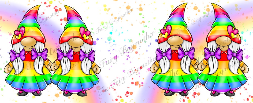 LGBTQ Pride Gonk Gonkette Wichtel png Clip Art Mug Wrap für Sublimation ...